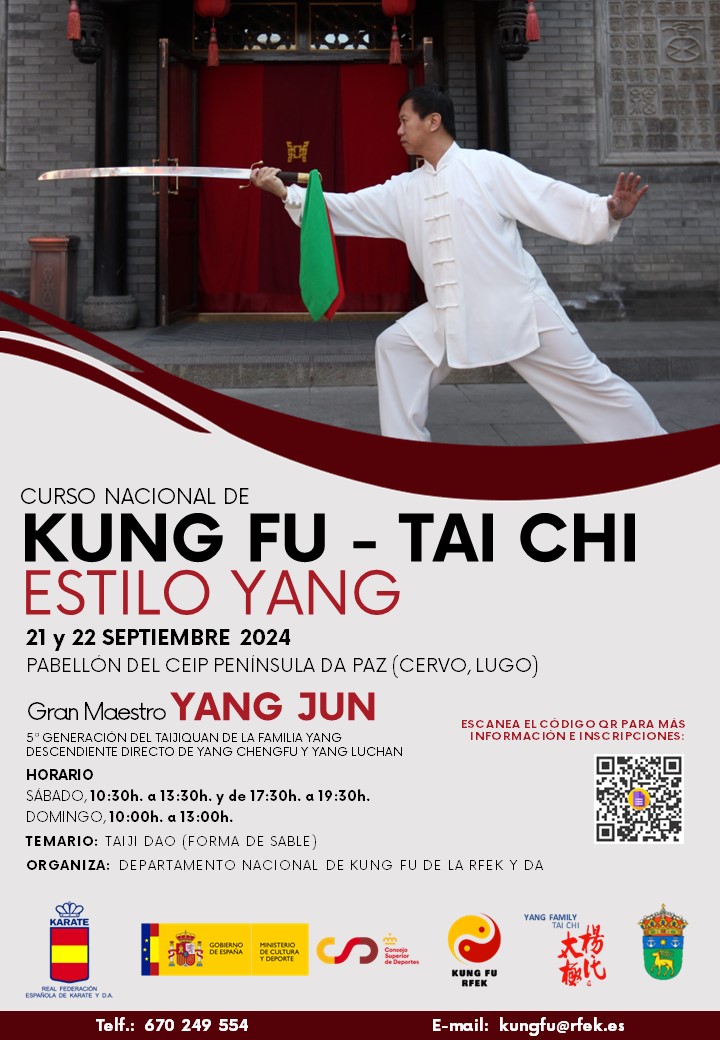 Curso Kung Fu Taiji Quan Estilo Familia Yang Cervo (Lugo ...