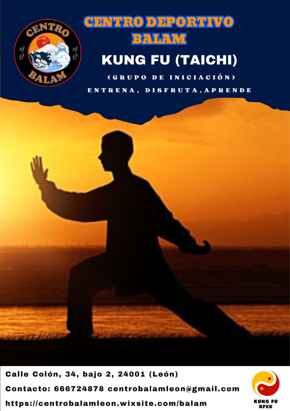 Kung Fu Taiji Quan León - Departamento Nacional Kung Fu