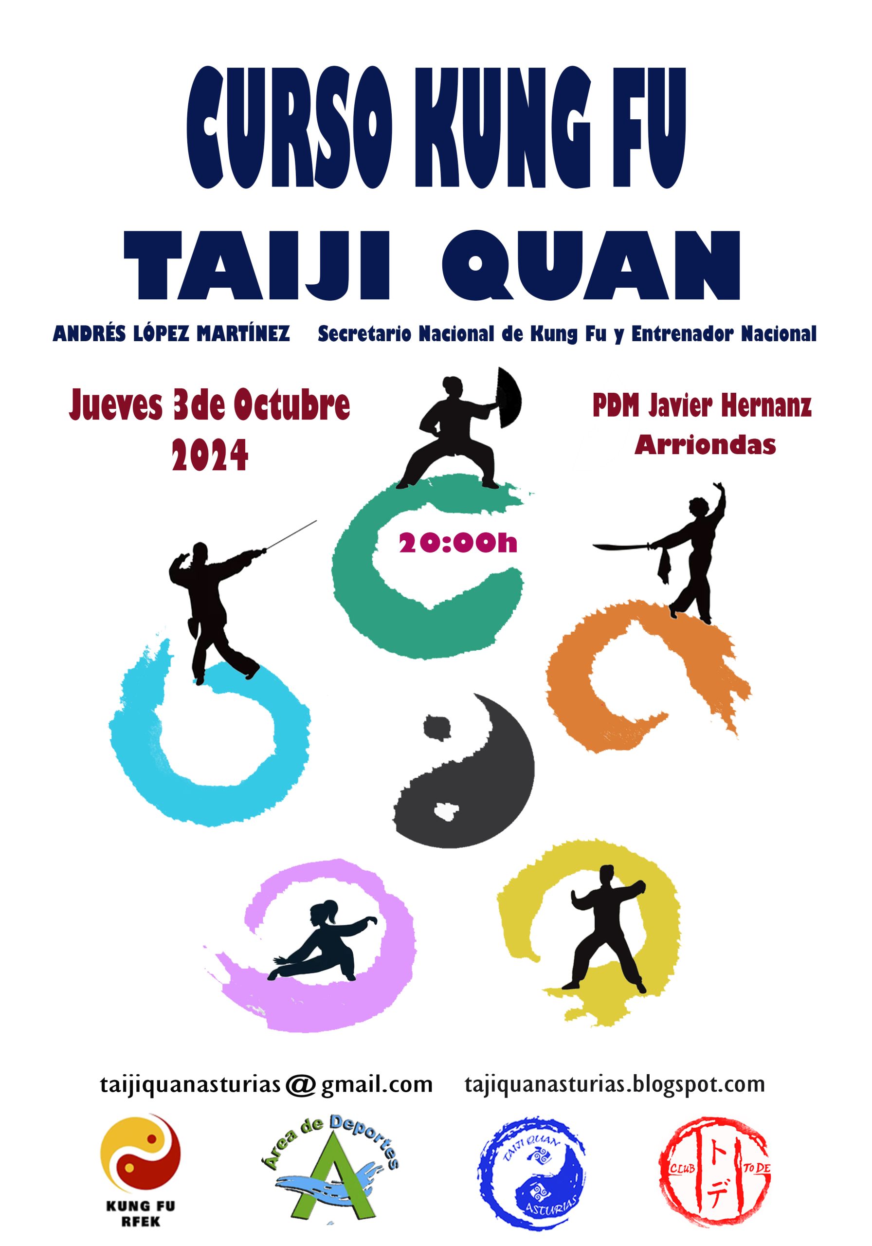Curso Kung Fu Taiji Quan Arriondas (Asturias) - Departamento Nacional ...